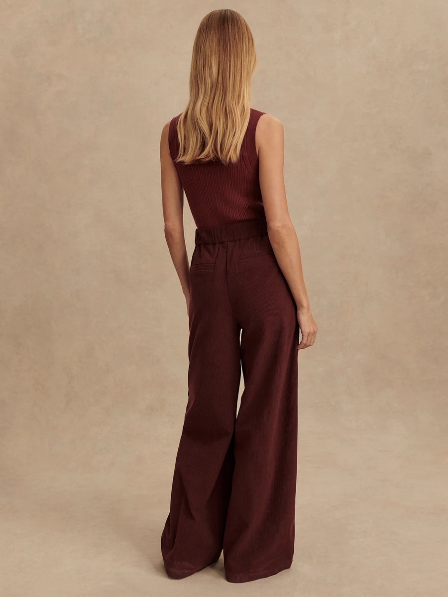 Varley Floris Wide-Leg 29.5" in Decadent Chocolate – Ela Maria