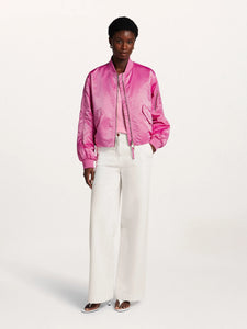 Beaumont Haddy Bomber in Pink – Ela Maria